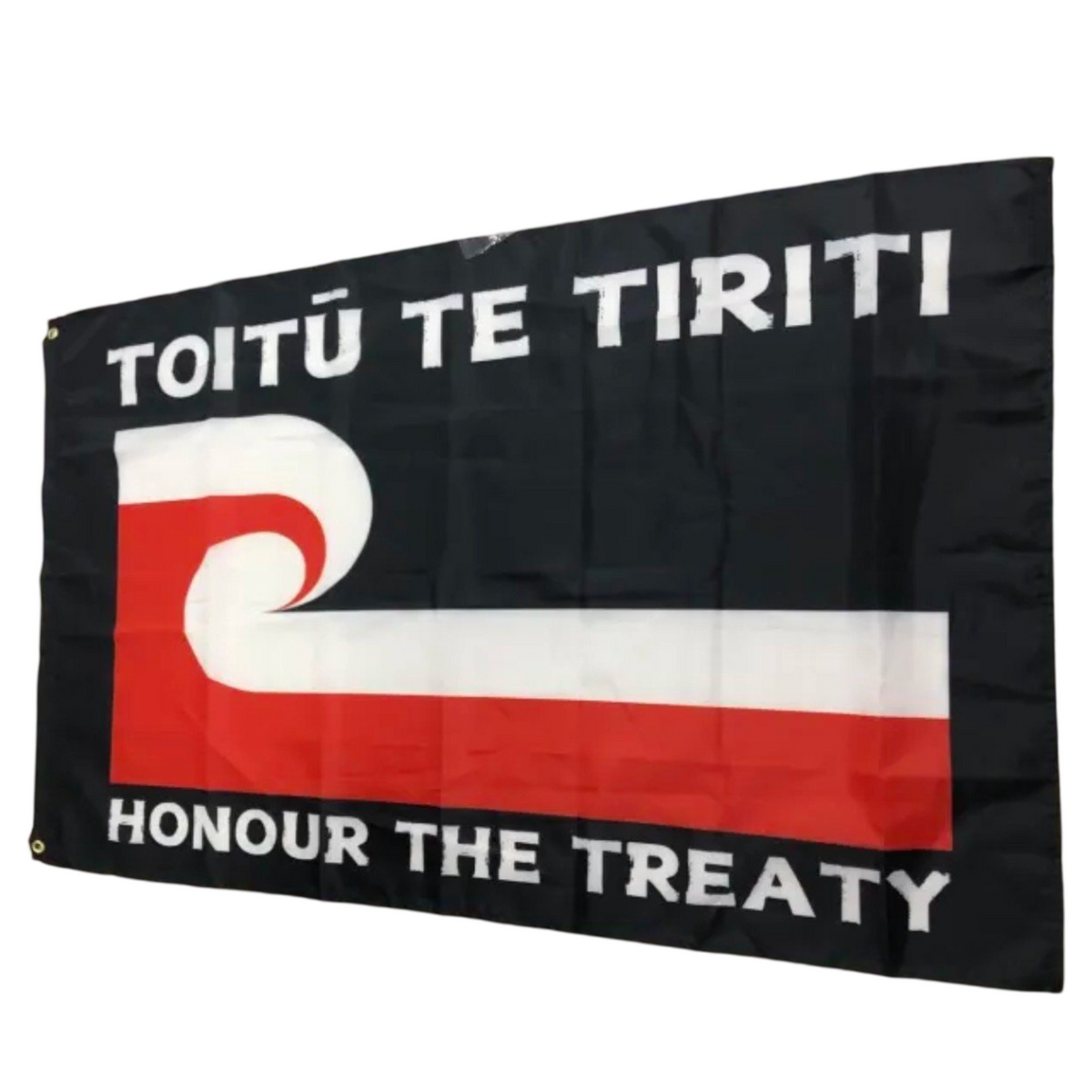Toitu Te Tiriti Māori Flag – Pacific Shack Gold Coast