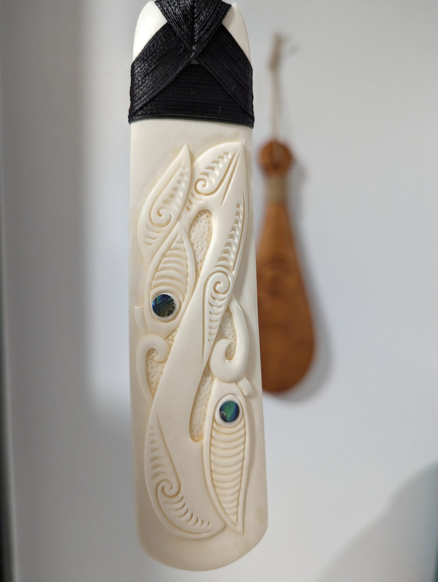 Large Toki Bone Carving #66 – Pacific Shack Gold Coast