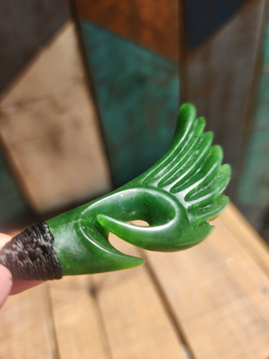 #6G Winged Koru (80mm) – Pacific Shack Gold Coast