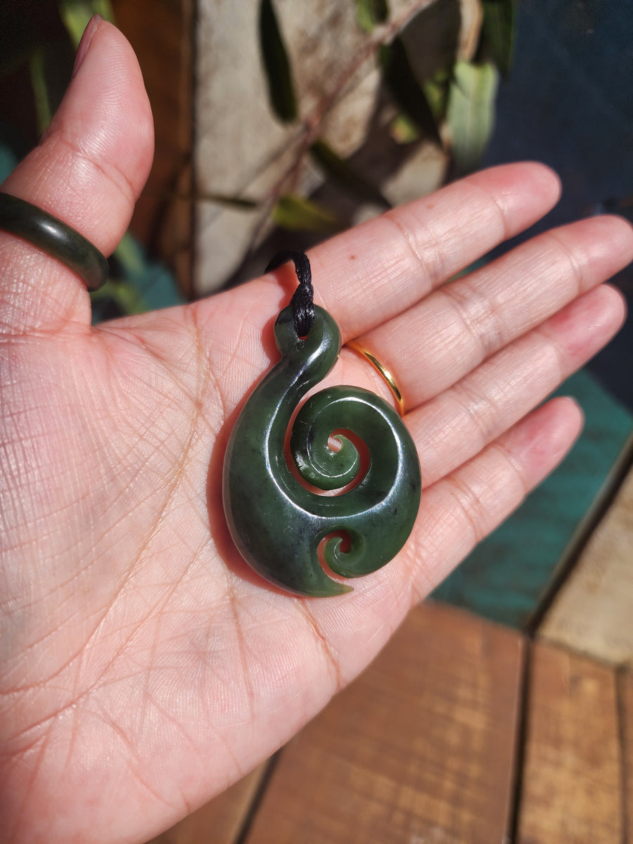#70C Koru Pounamu (50mm) – Pacific Shack Gold Coast