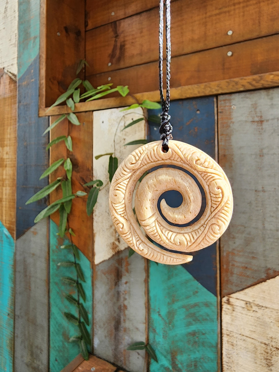 Koru Whale Bone Carving – Pacific Shack Gold Coast