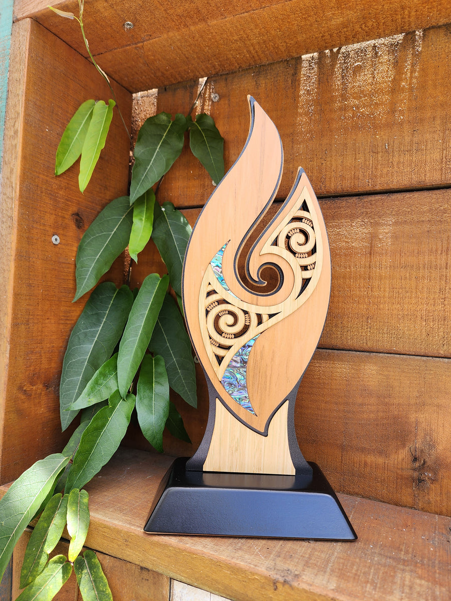 Large Standing Flame Trophy – Pacific Shack Gold Coast