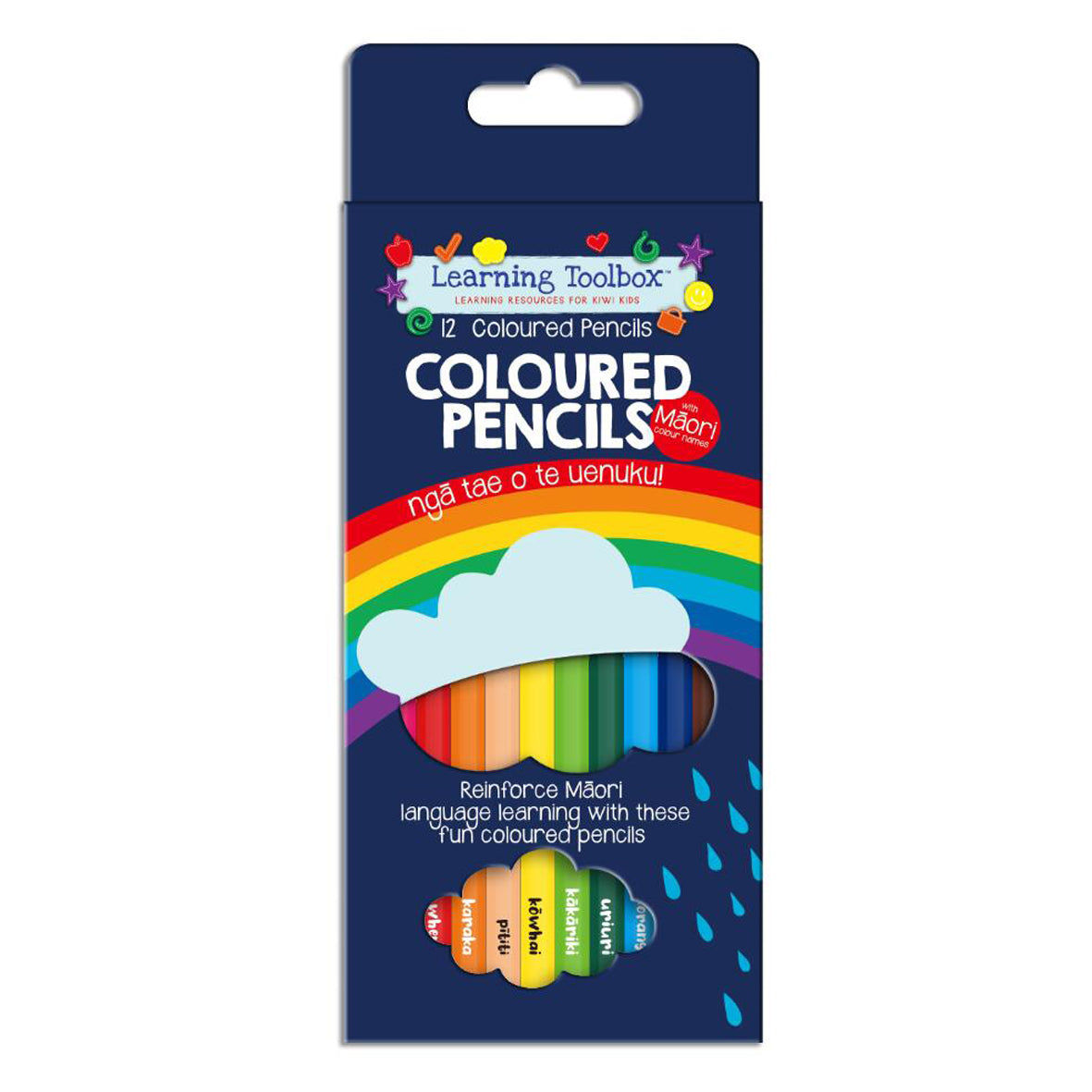 Te Reo Colouring Pencils – Pacific Shack Gold Coast